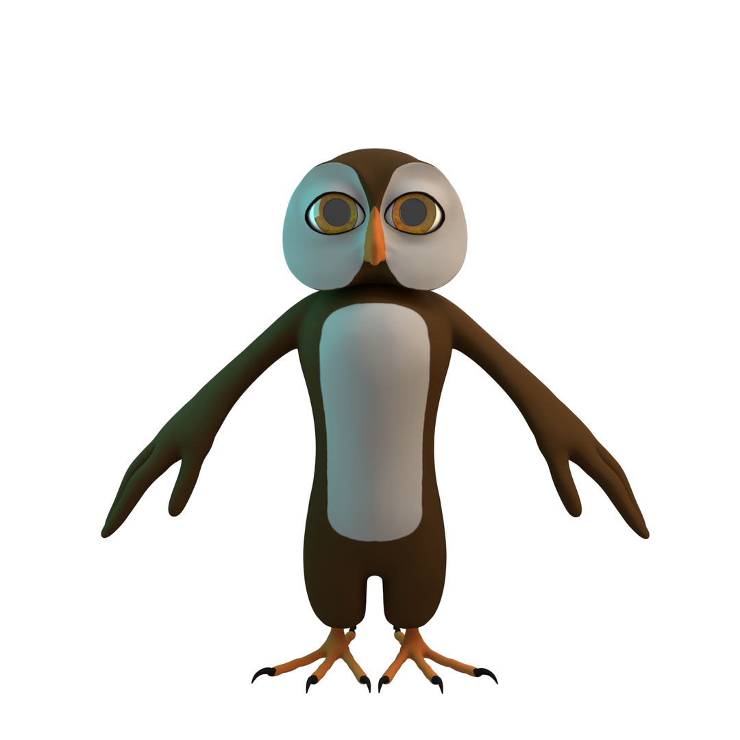 Stylized Birds Rigged 3D Model - TurboSquid 2013092