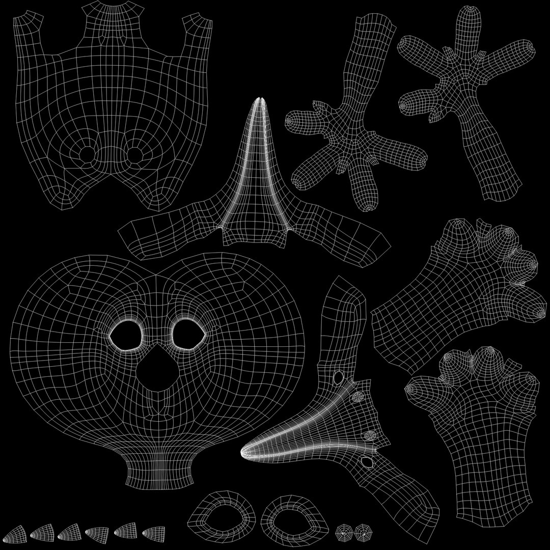 Stylized Birds Rigged 3D Model - TurboSquid 2013092