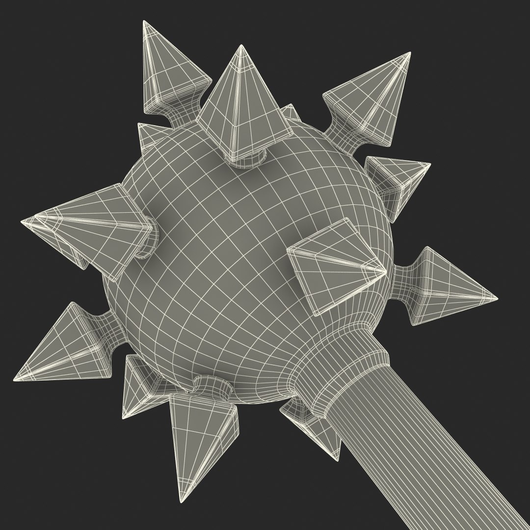 Maya Medieval Mace V3