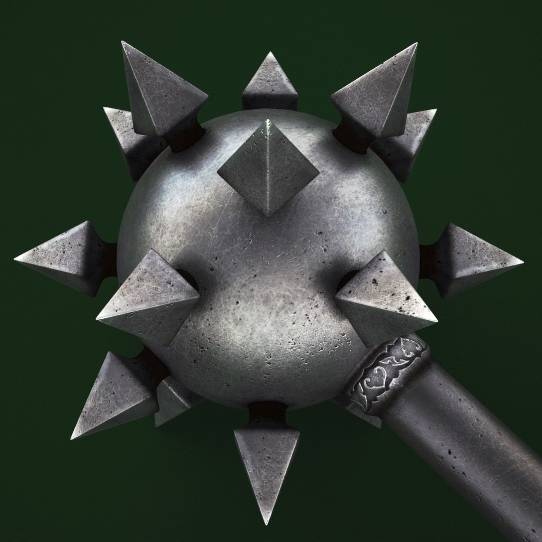 Maya Medieval Mace V3