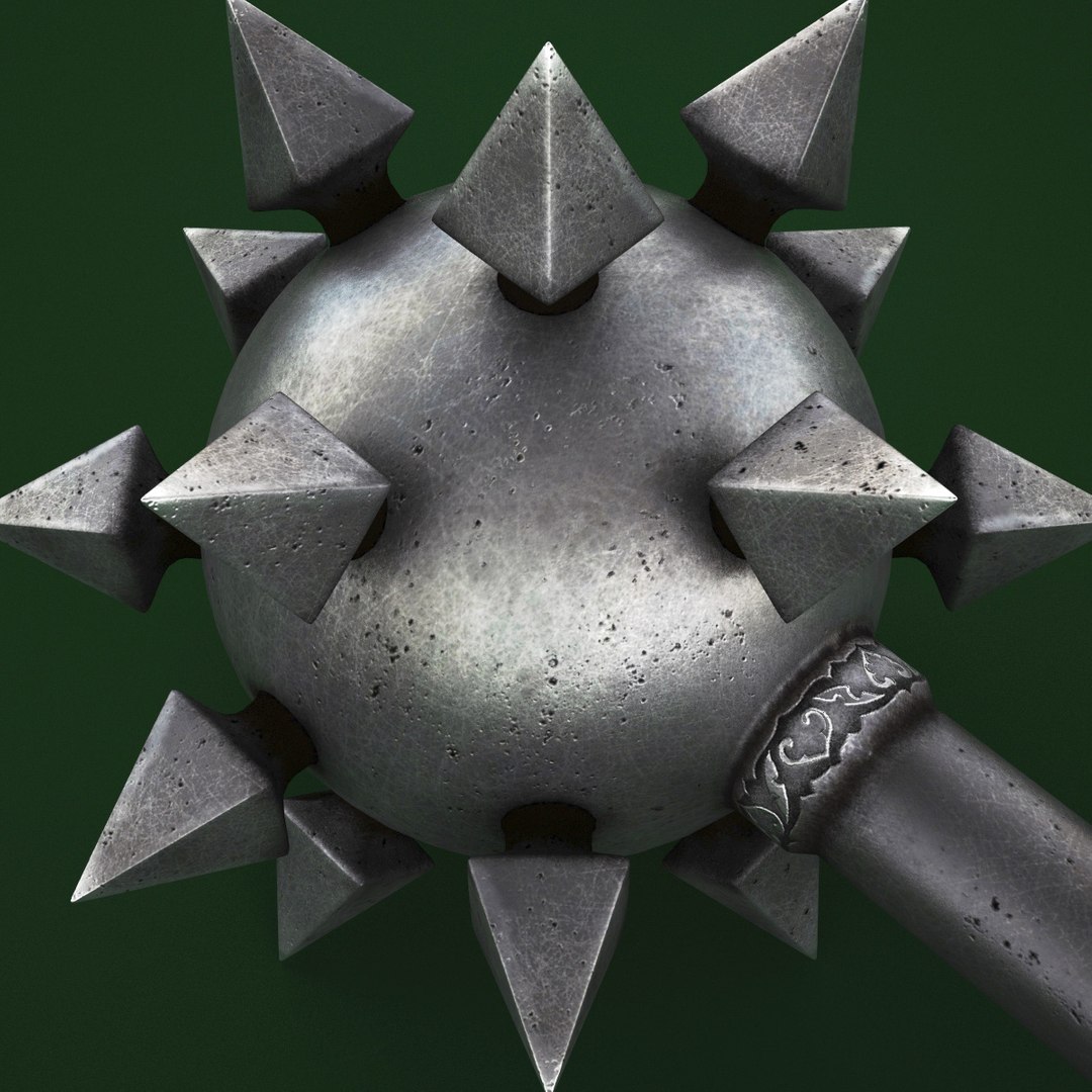 Maya Medieval Mace V3