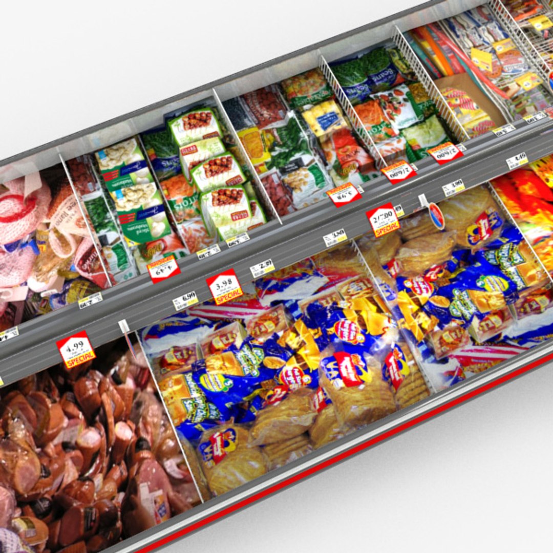 3d Grocery Store - Model
