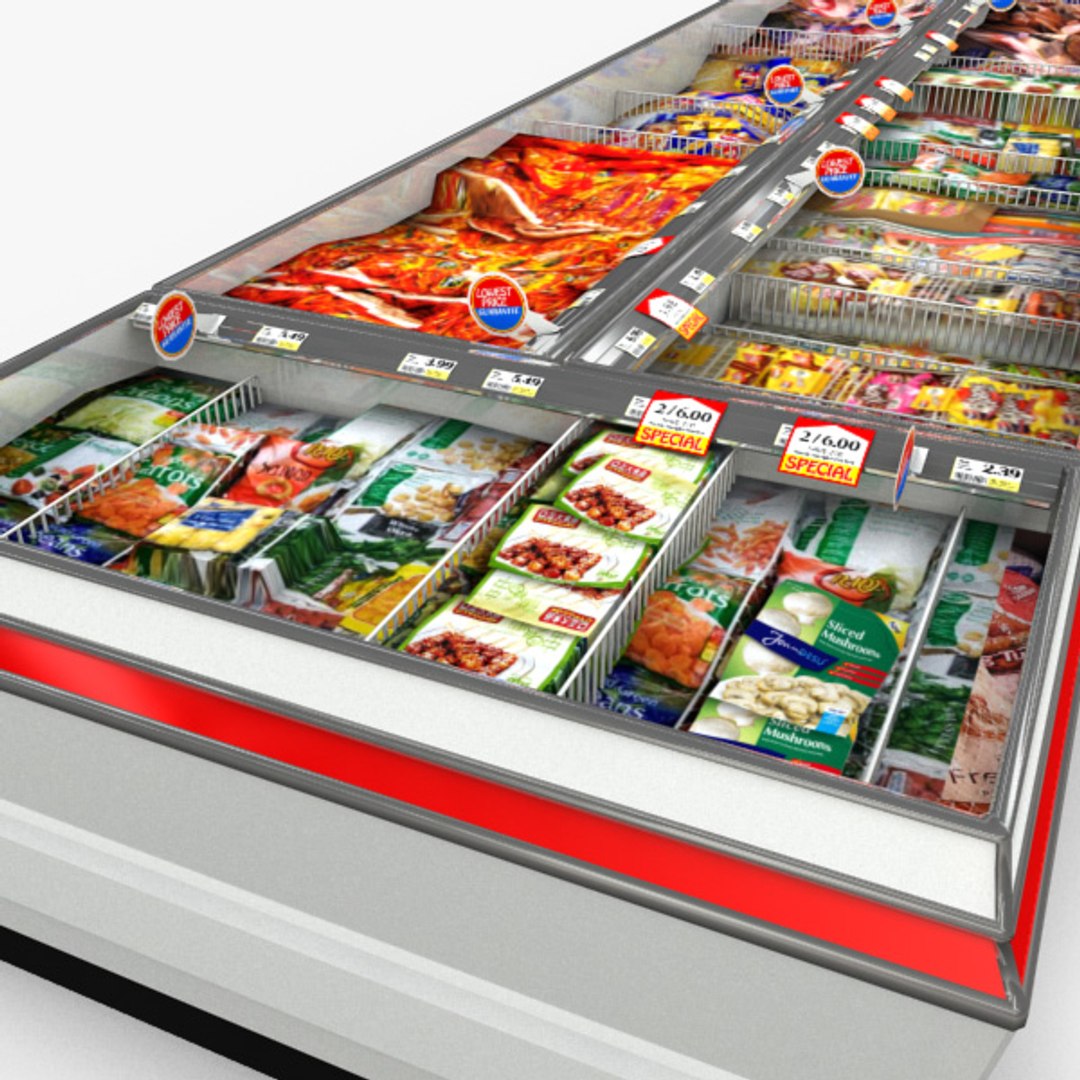 3d Grocery Store - Model