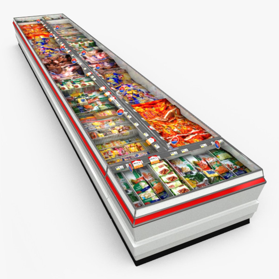 3d Grocery Store - Model