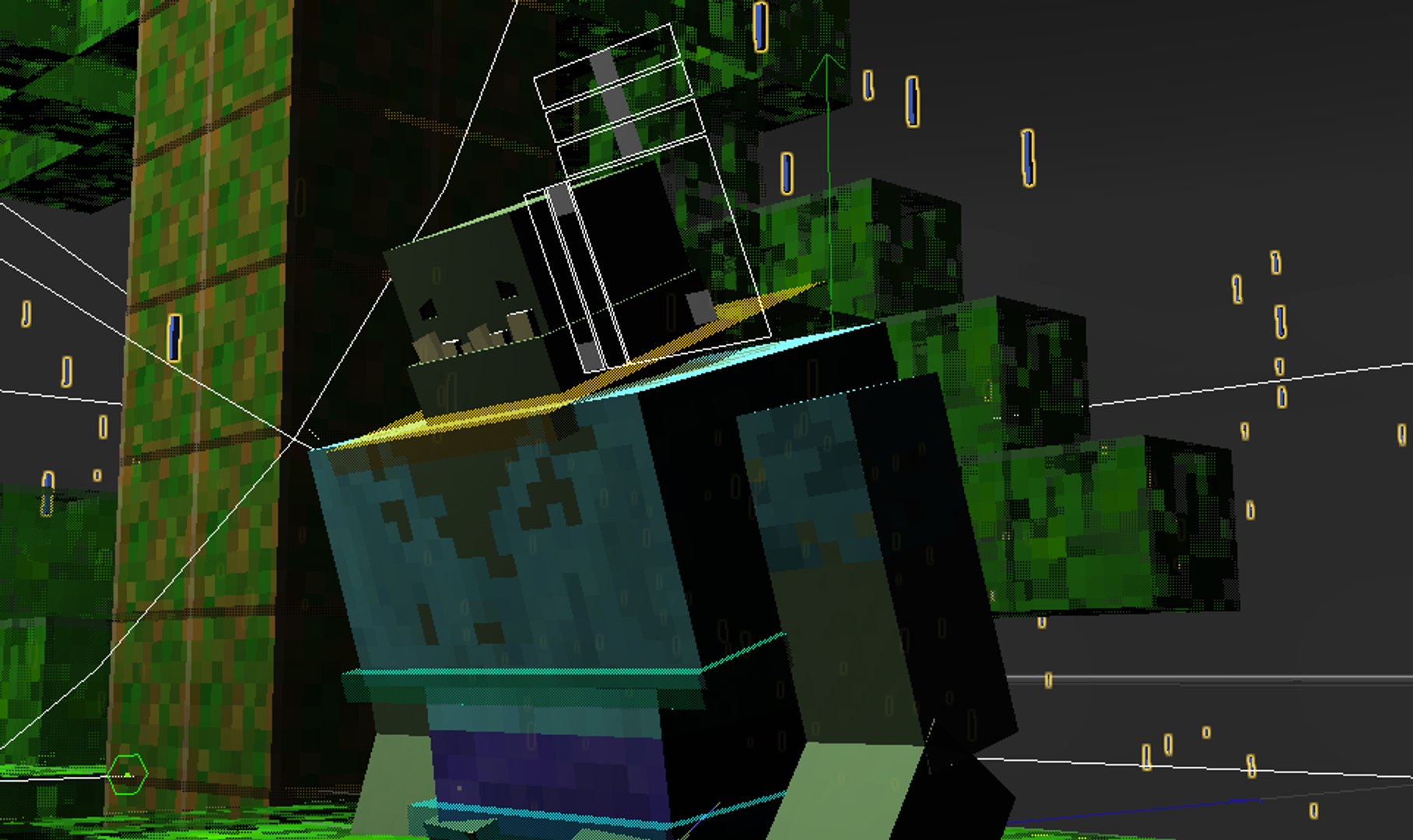 3d Zombie Mutant Model