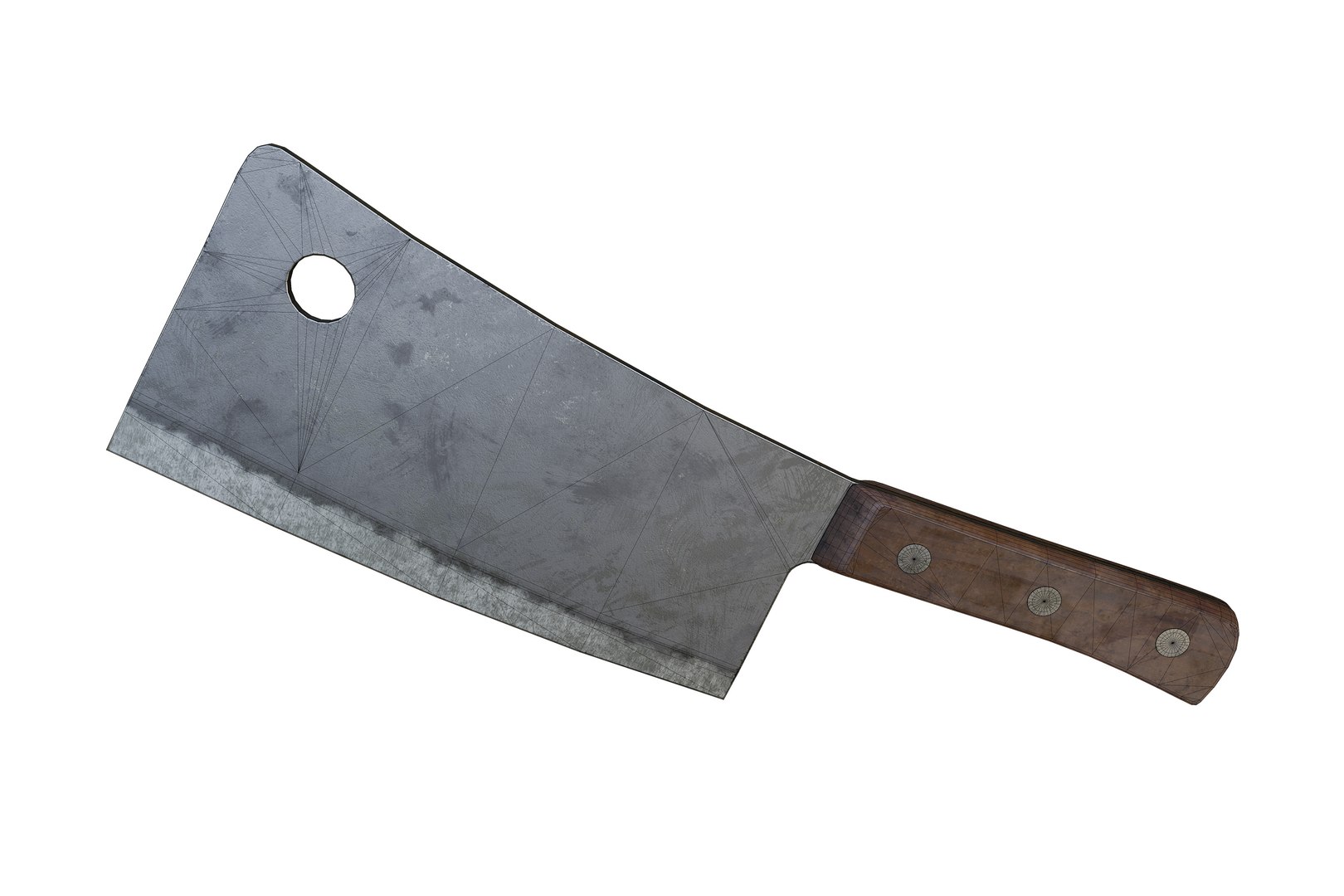 Butcher Knife 3D Model - TurboSquid 2246160