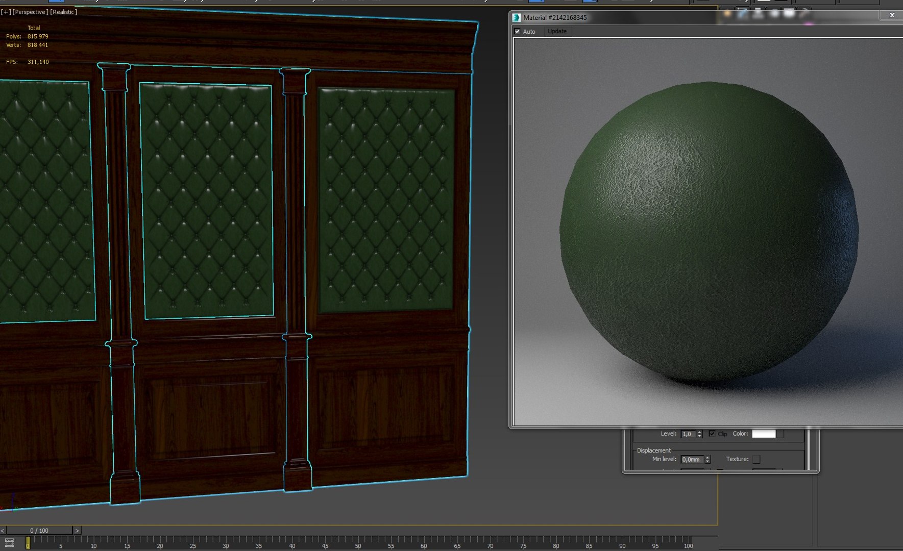 Wood Panels 3D Model - TurboSquid 1438774