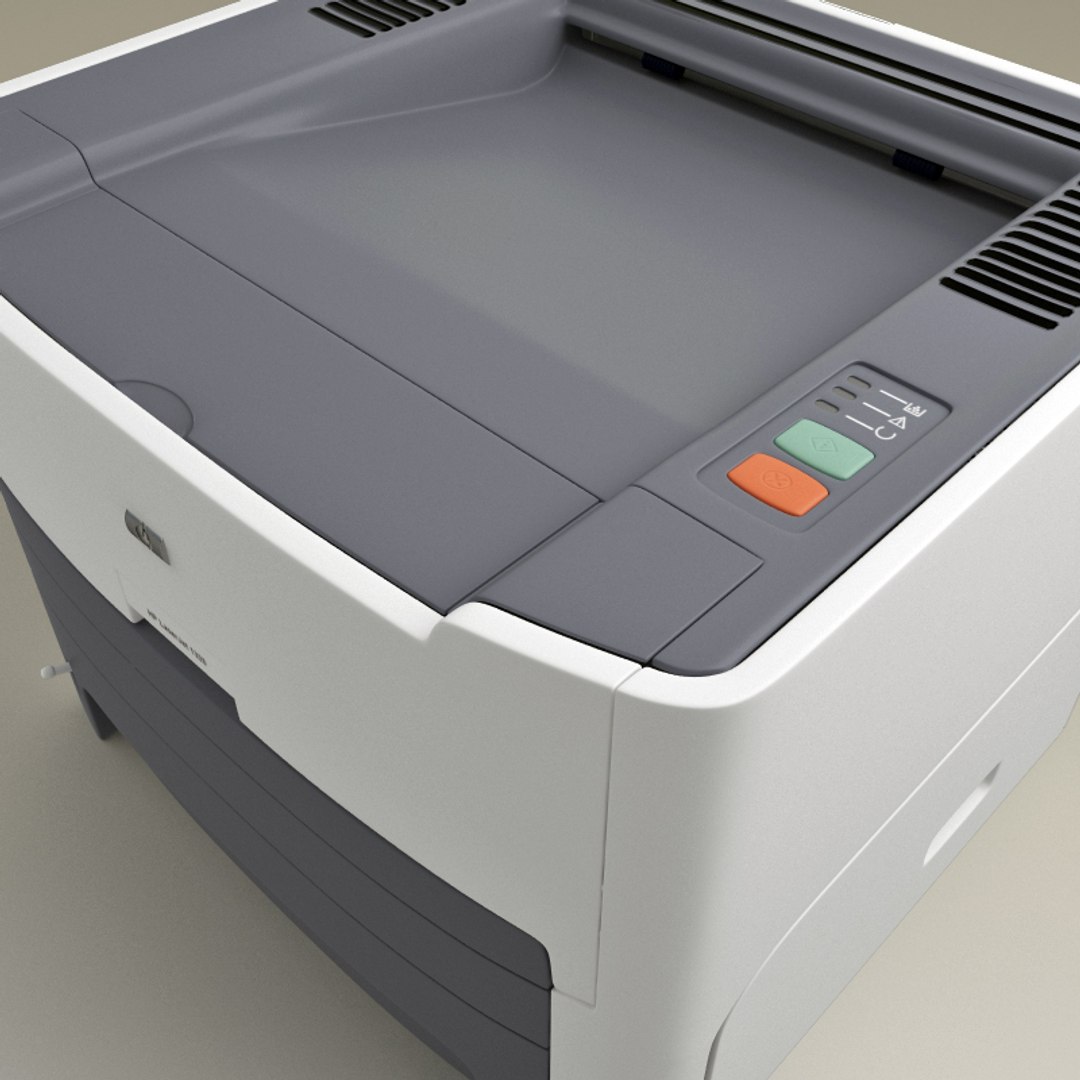 3d model hp laserjet lj 1320