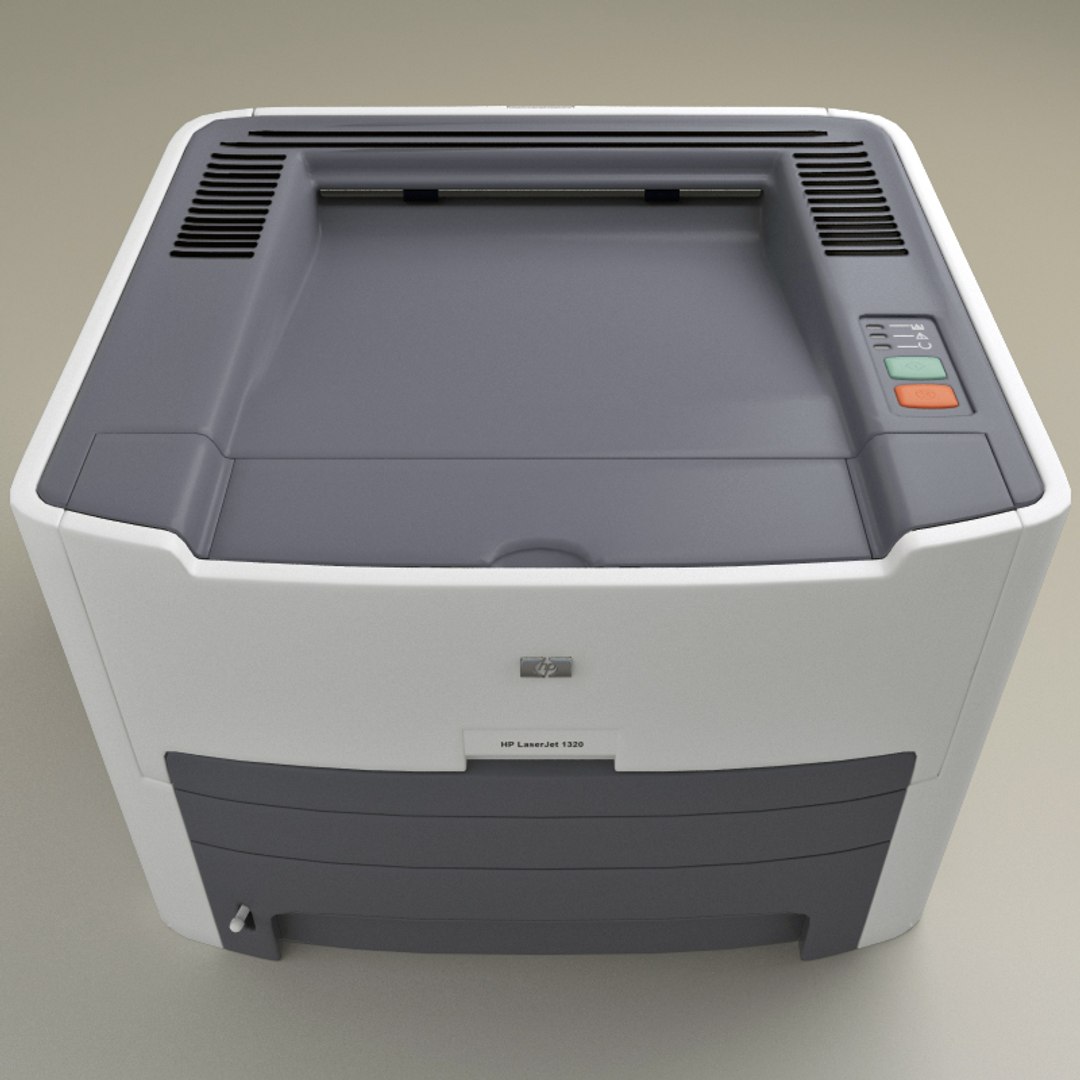 3d model hp laserjet lj 1320