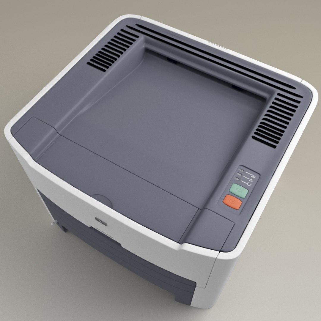 3d Model Hp Laserjet Lj 1320