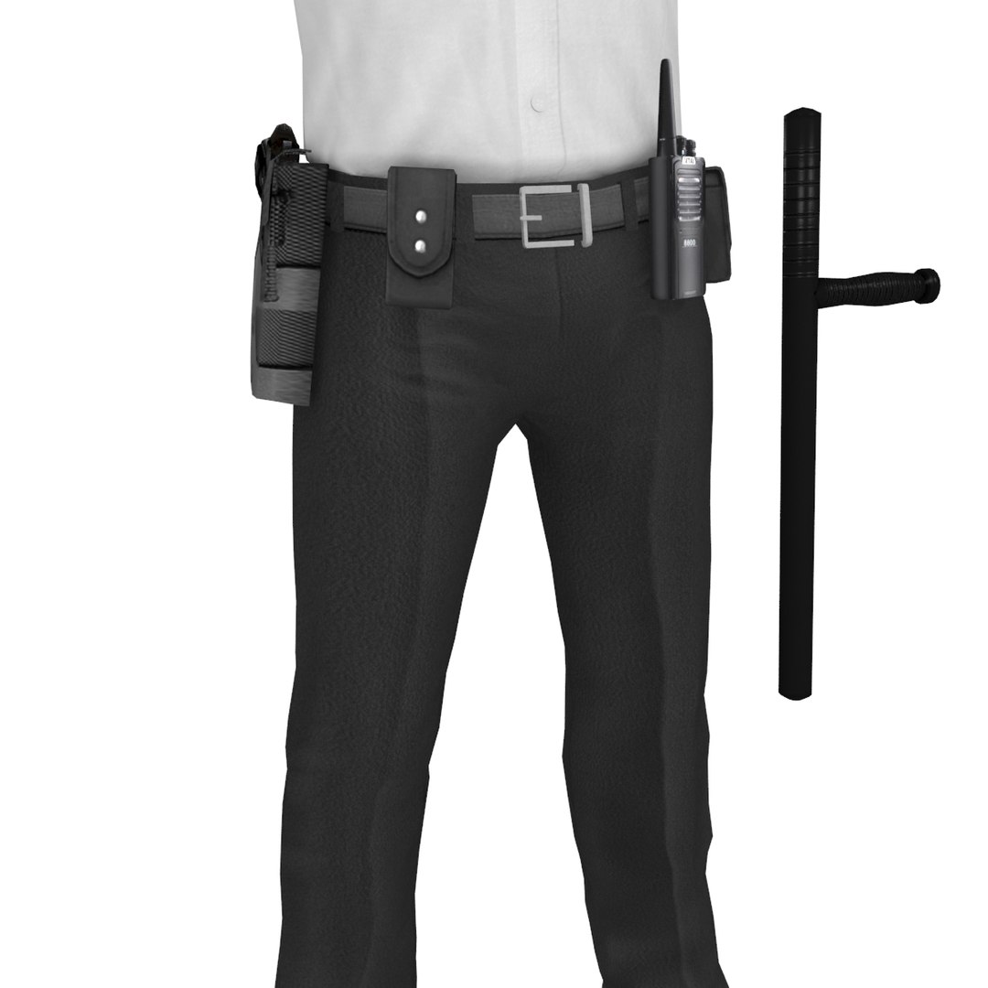 3D man gun model - TurboSquid 1353530