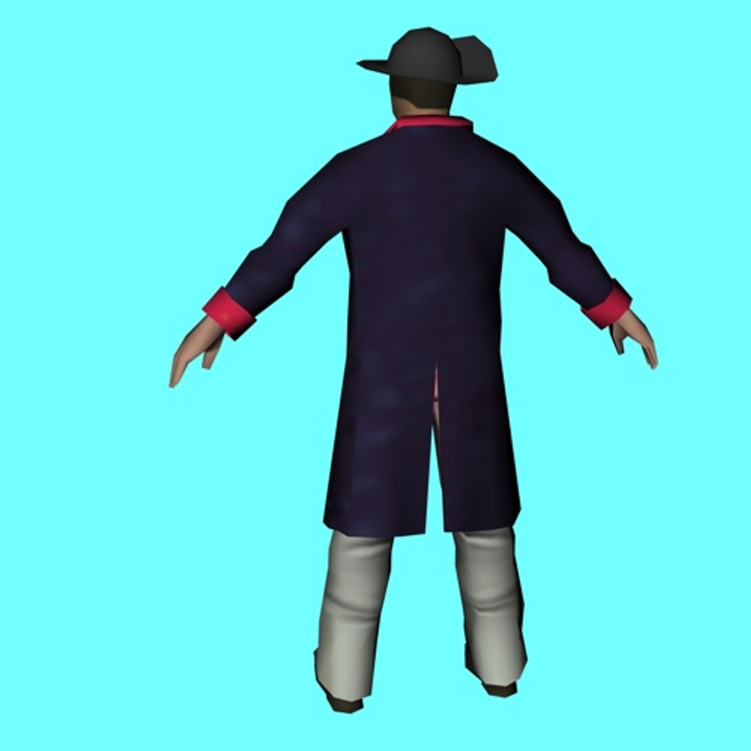 3d Model American Revolutionary War Infantry