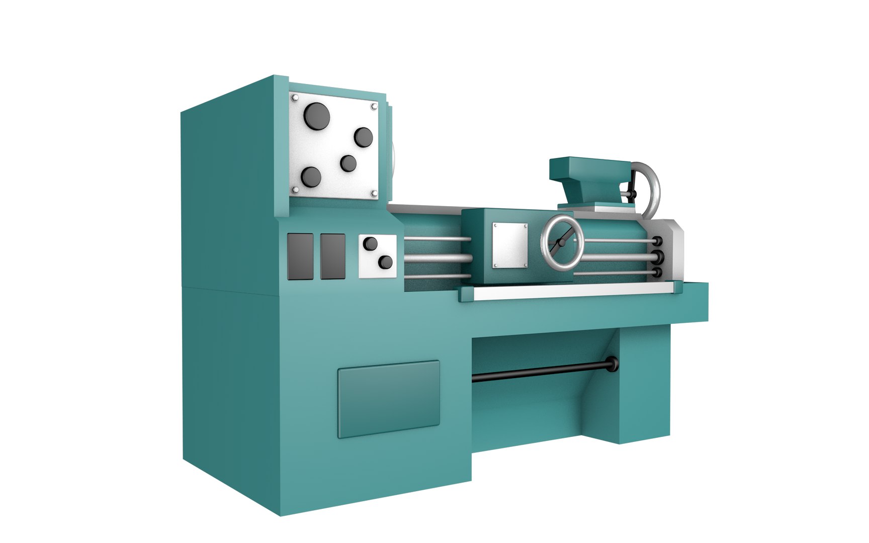 Turnstile Machine 3D Model - TurboSquid 1542038