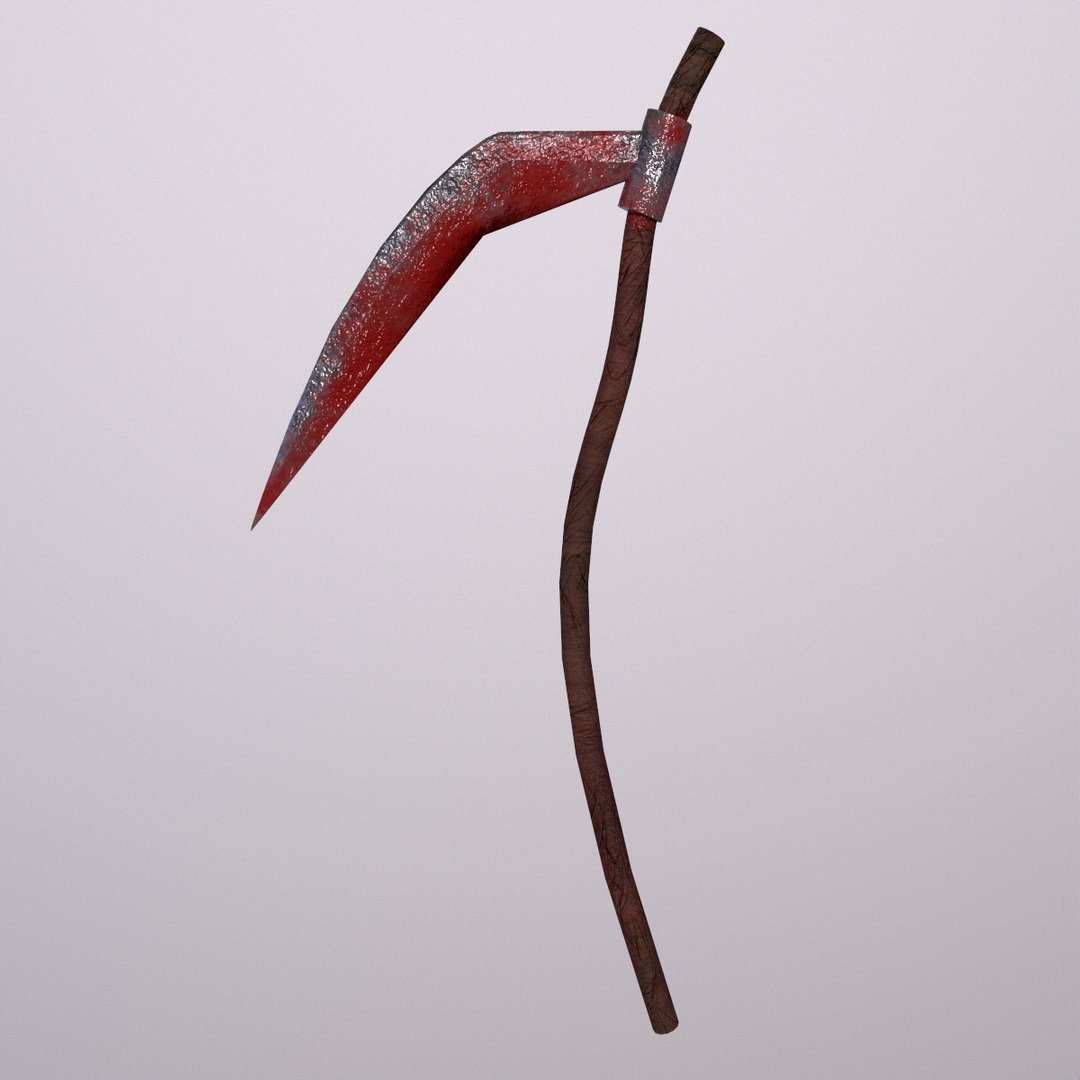 3D Medieval Scythe Game Ready Low Poly 3D Model - TurboSquid 1788504