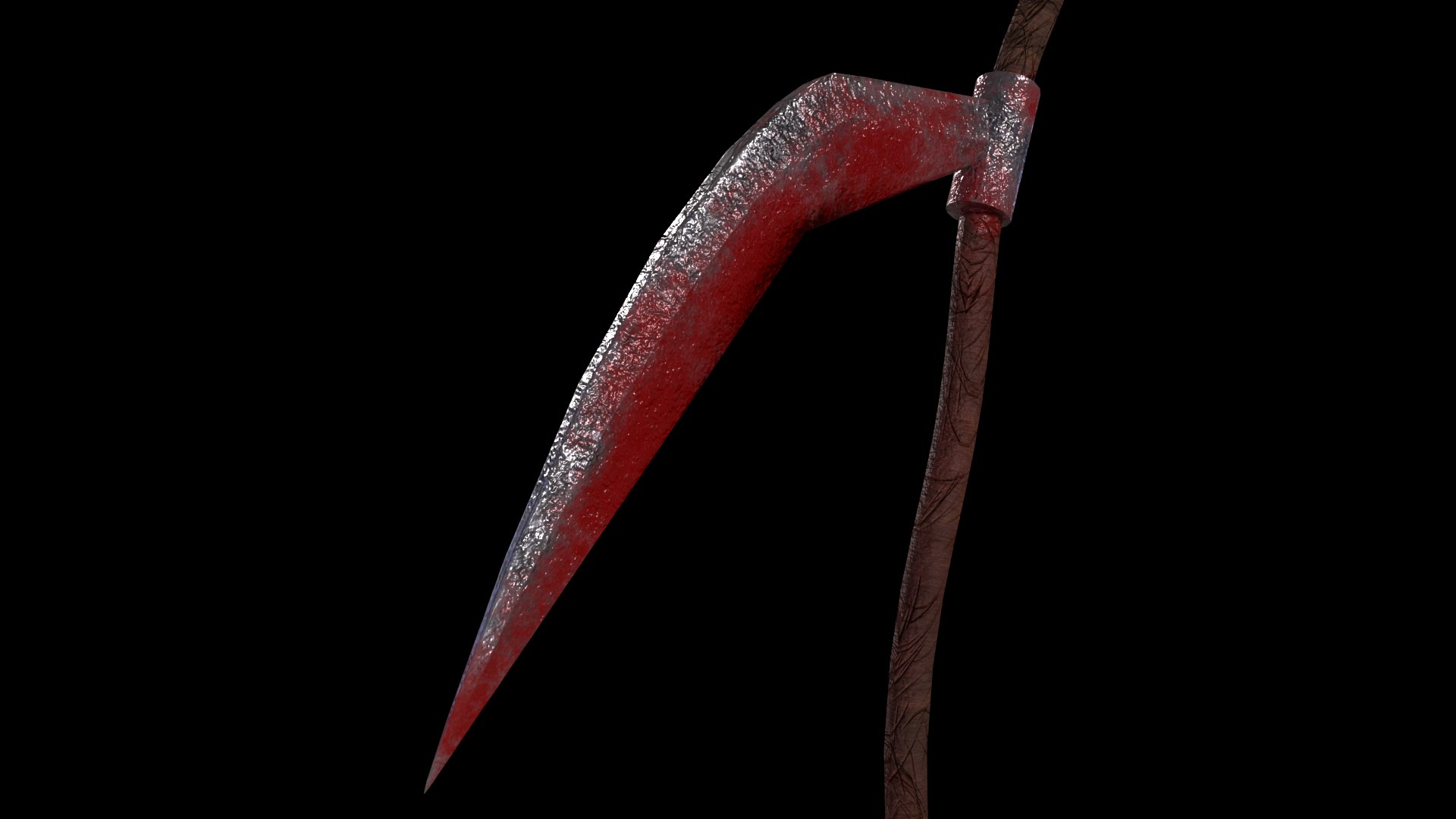 3D Medieval Scythe Game Ready Low Poly 3D Model - TurboSquid 1788504
