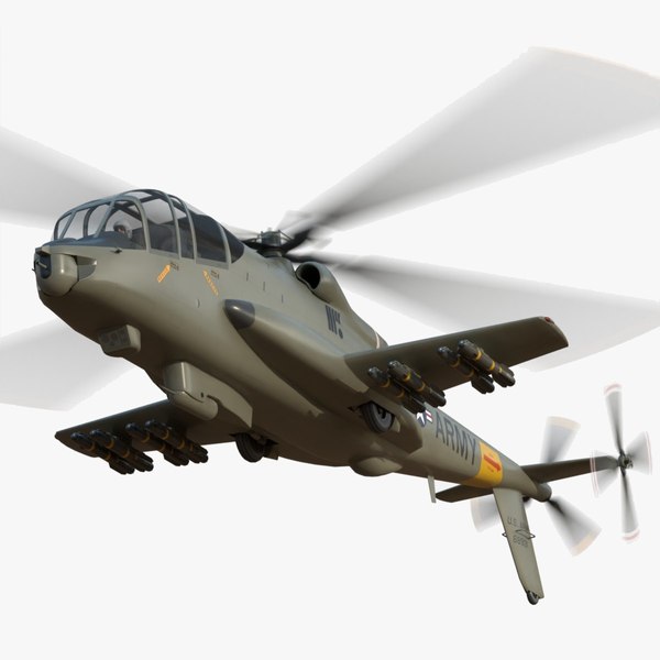 modelo 3d Lockheed AH56 Cheyenne - TurboSquid 2399745