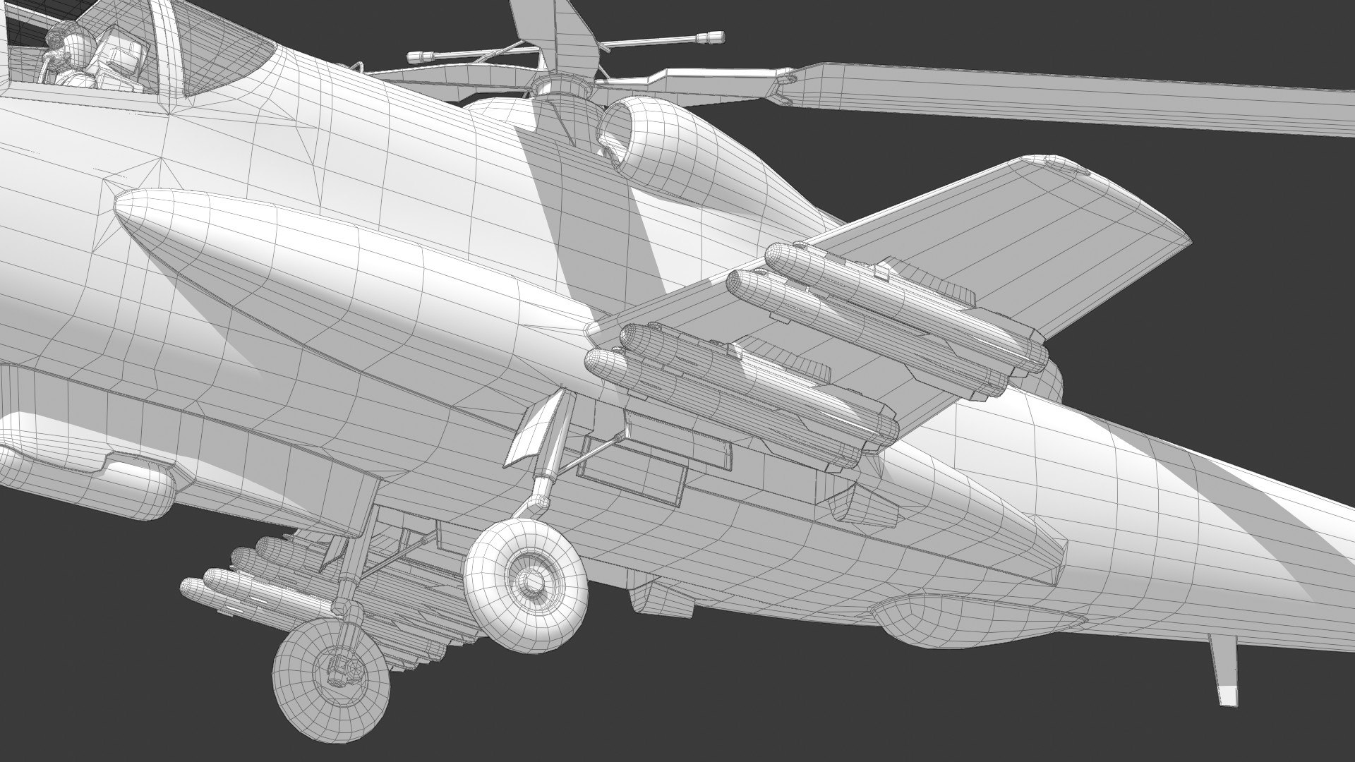 3D Lockheed AH56 Cheyenne - TurboSquid 2399745