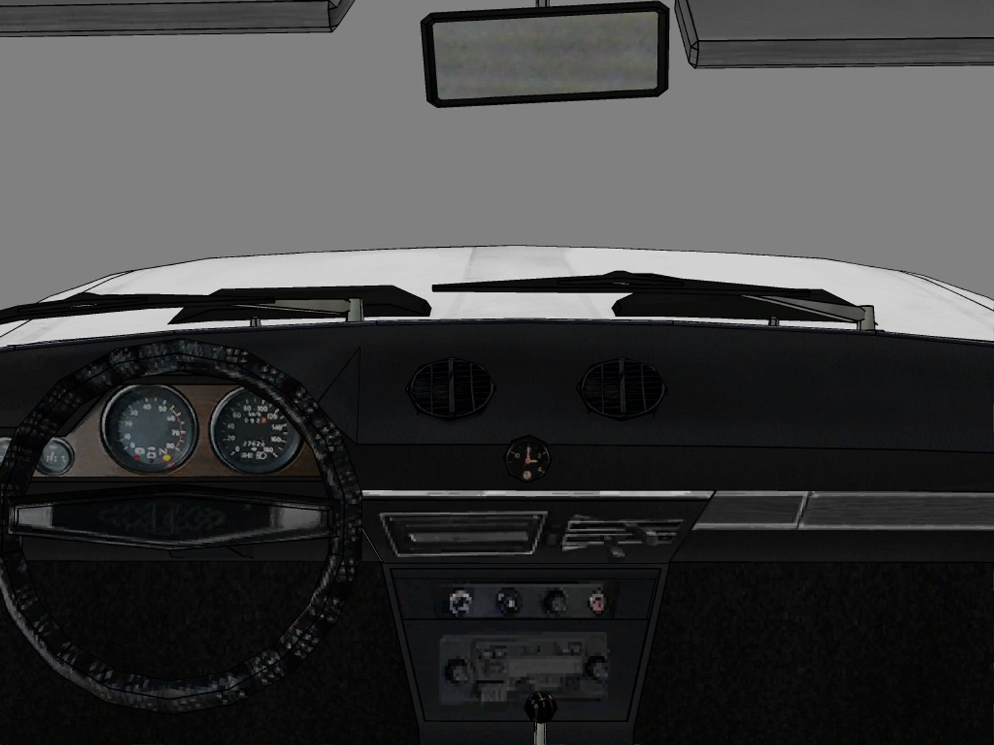 Old Lada-2106 3d Model