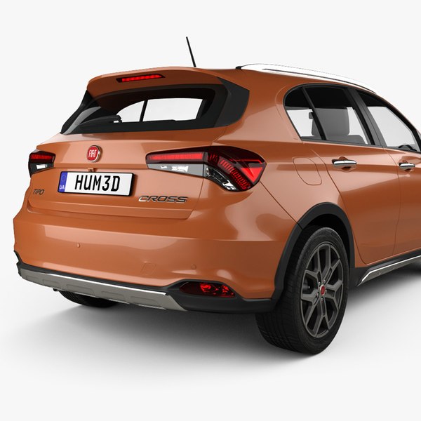 modelo 3d Fiat Tipo Cross hatchback 2022 - TurboSquid 1899570