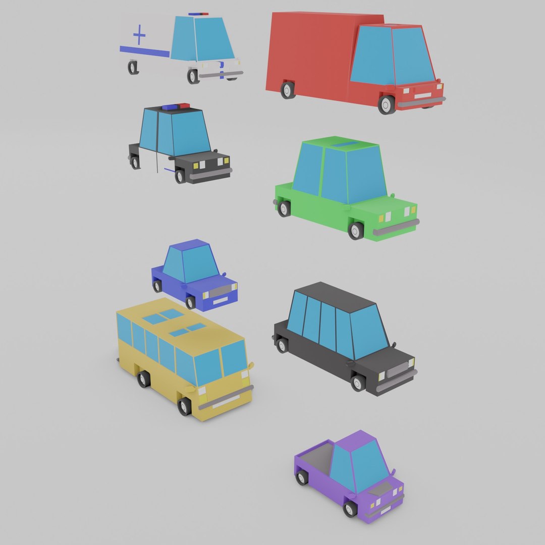 3D Model Cartoon City - TurboSquid 1663372