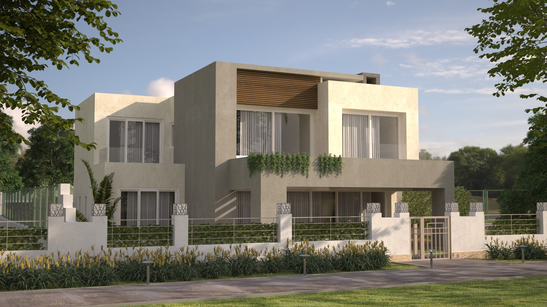 Modern Villa Model - TurboSquid 1959127