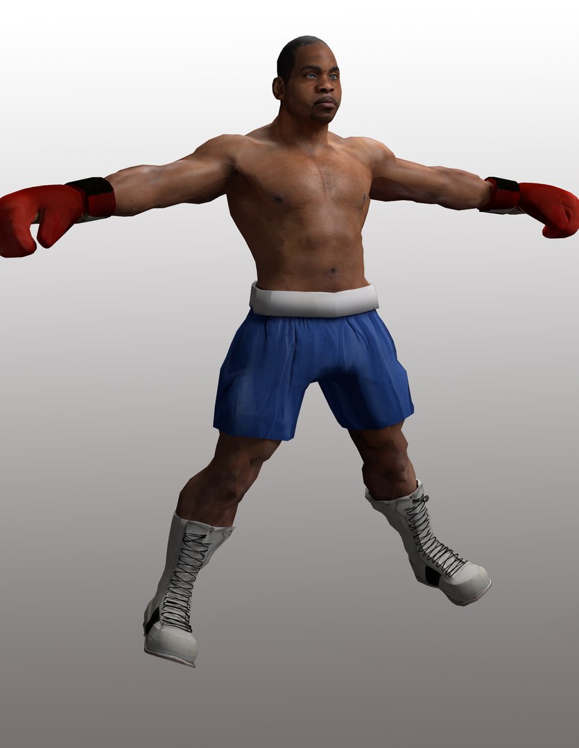 Boxer 3d Fbx