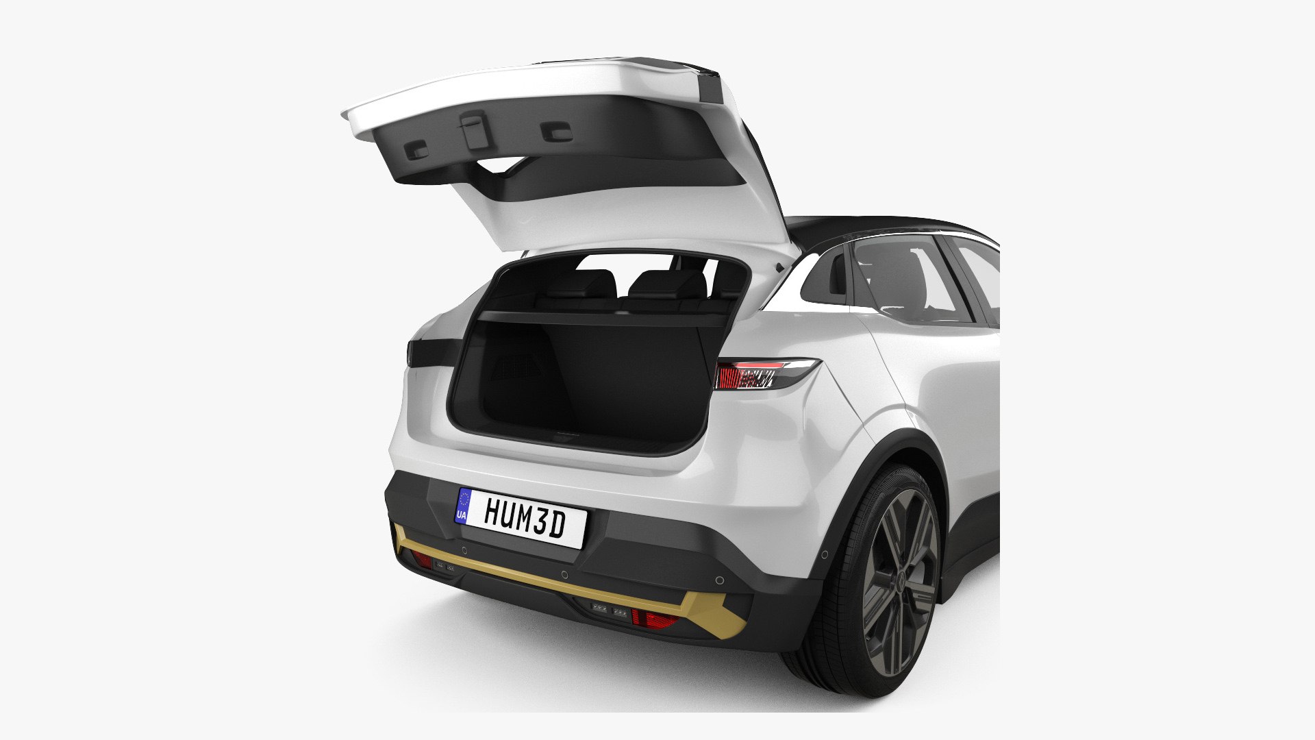 Renault Megane E-Tech Electric Iconic With HQ Interior 2022 Model ...