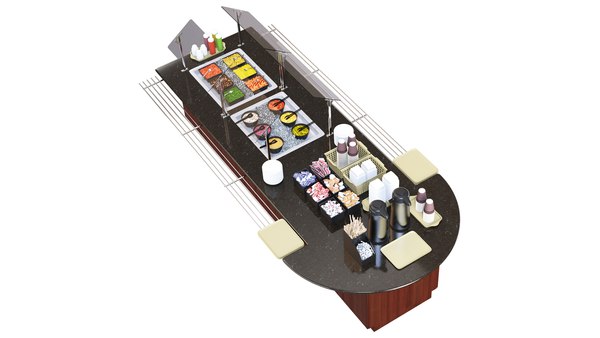 Food Court 3D Models for Download | TurboSquid