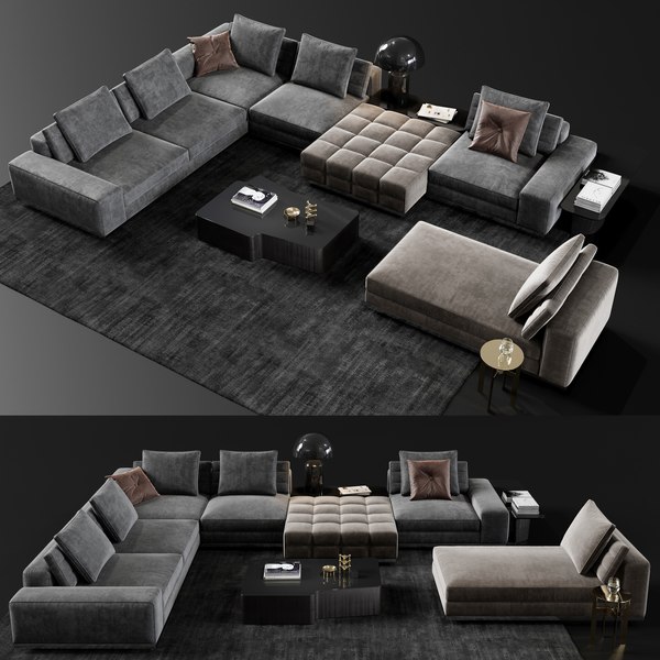 Minotti 3D Models for Download | TurboSquid