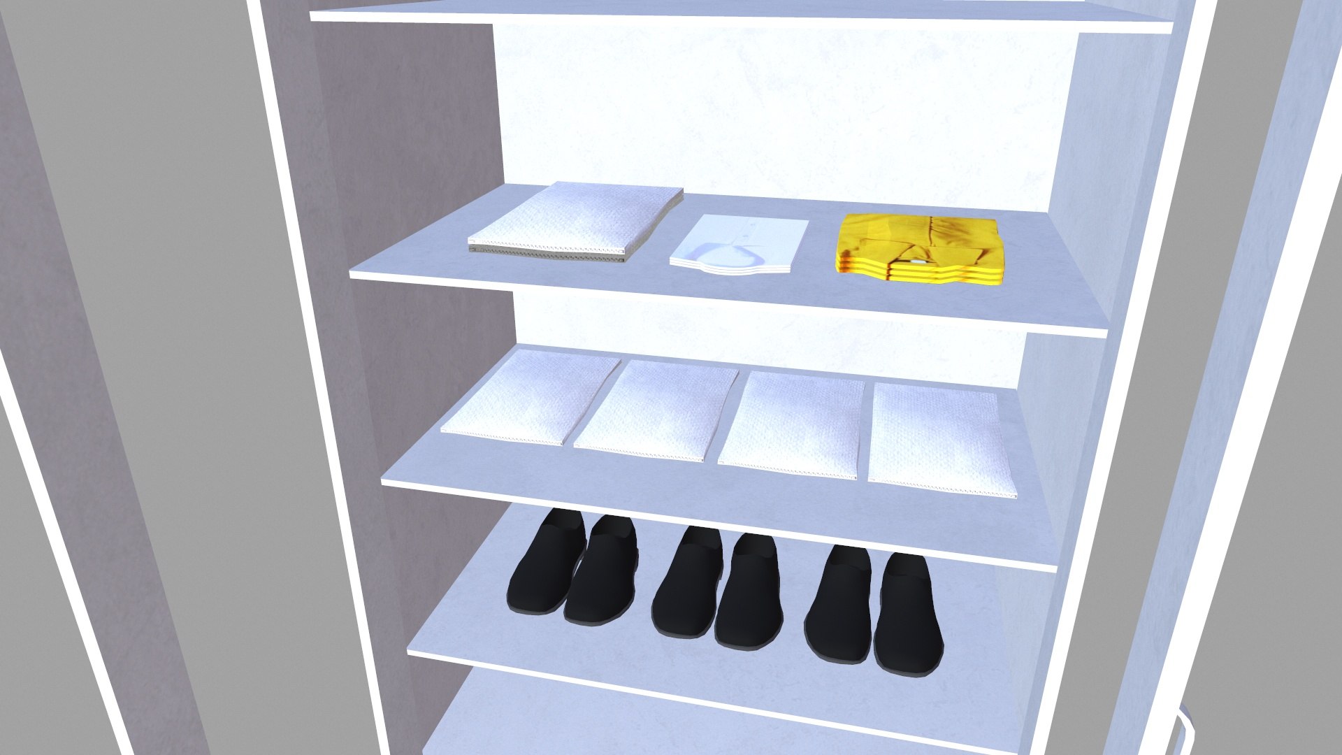 Rack And PPE Kit Model - TurboSquid 2318348