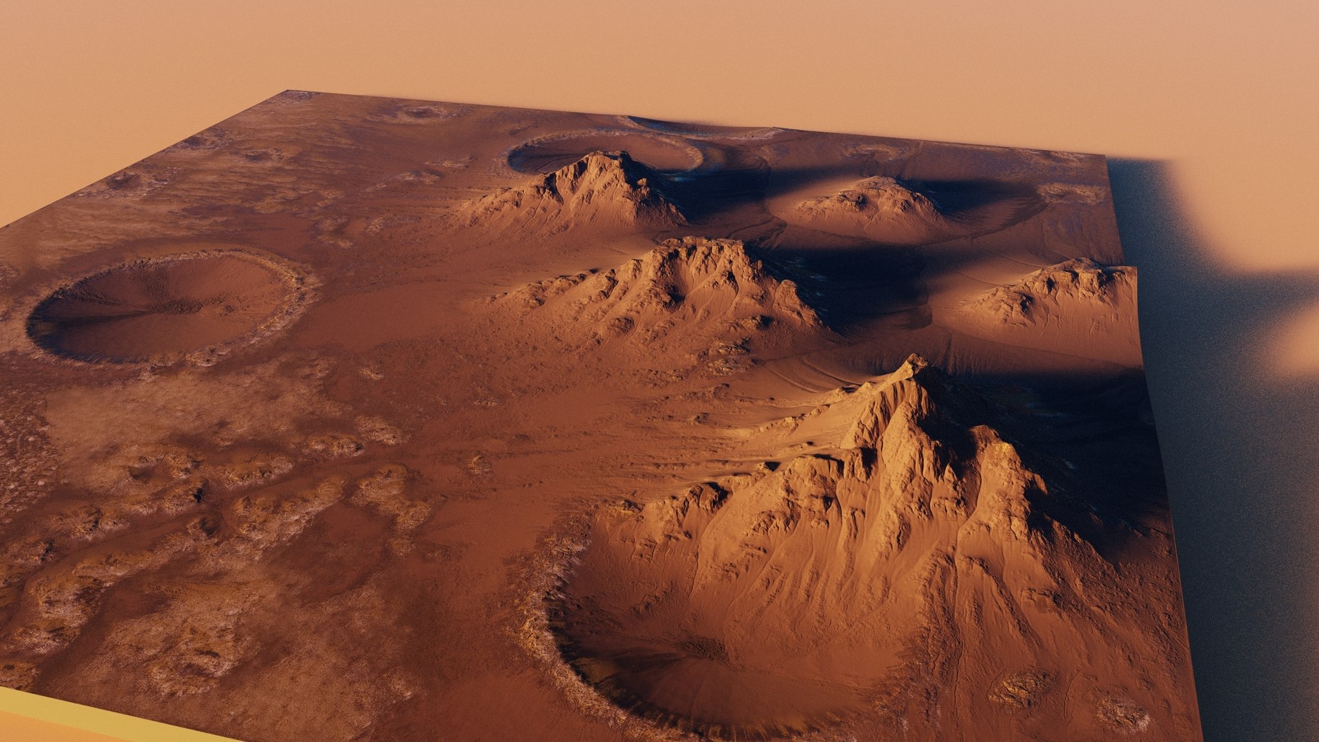 Mars Terrain 4 3D Model - TurboSquid 2202734