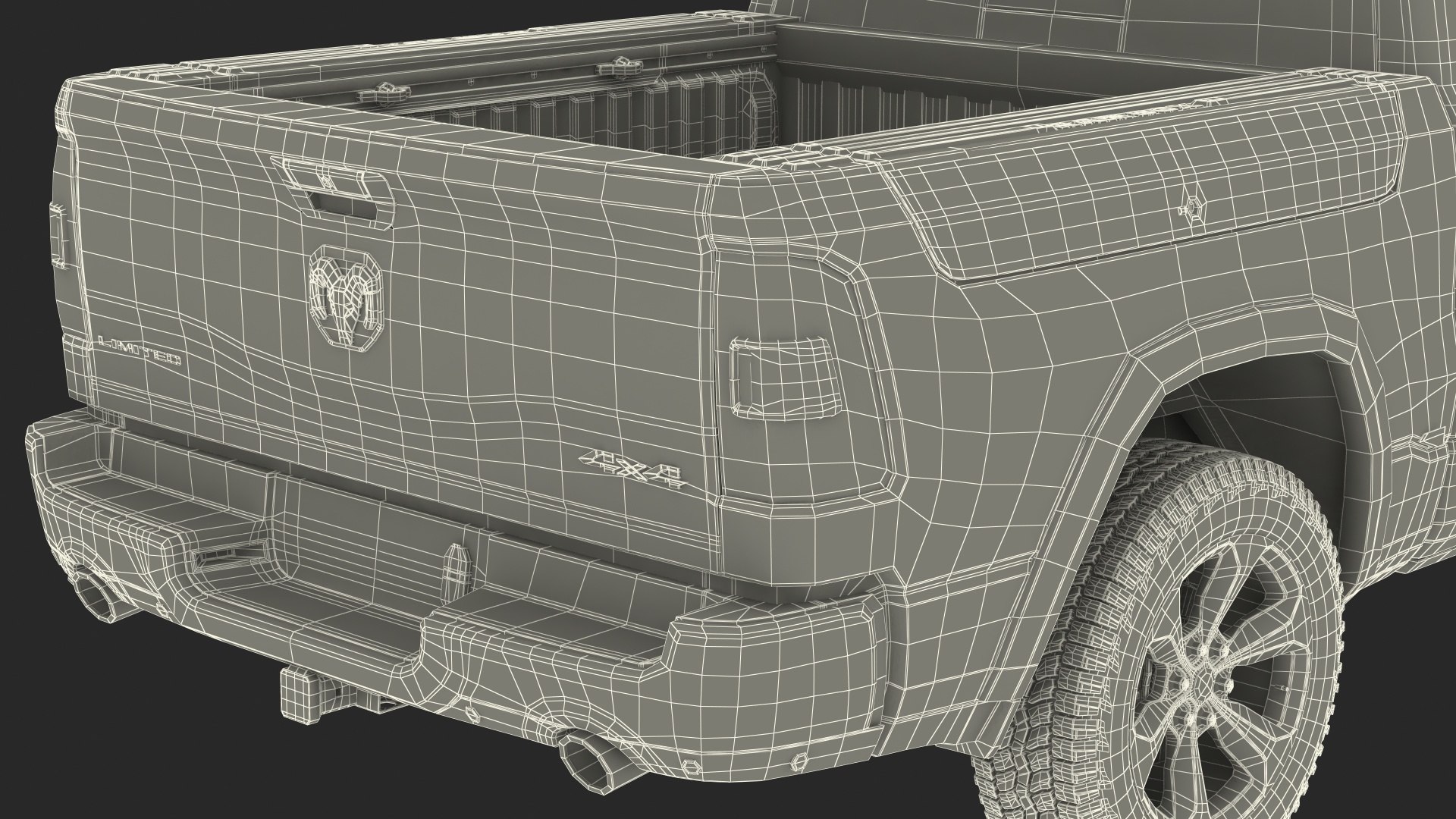 3D dodge ram 1500 2020 - TurboSquid 1463982