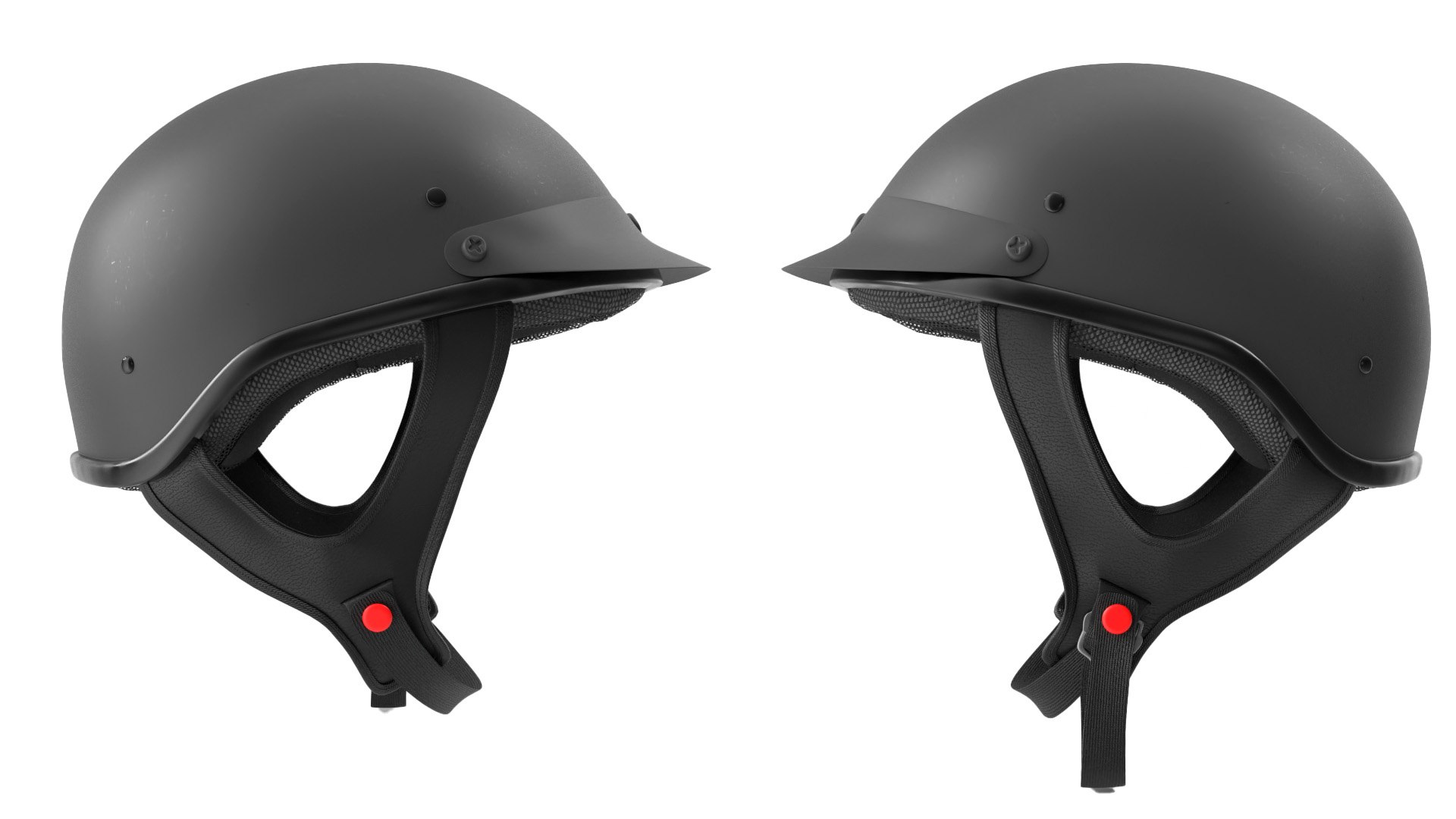 3D Motorcycle Half Helmet - TurboSquid 2279676