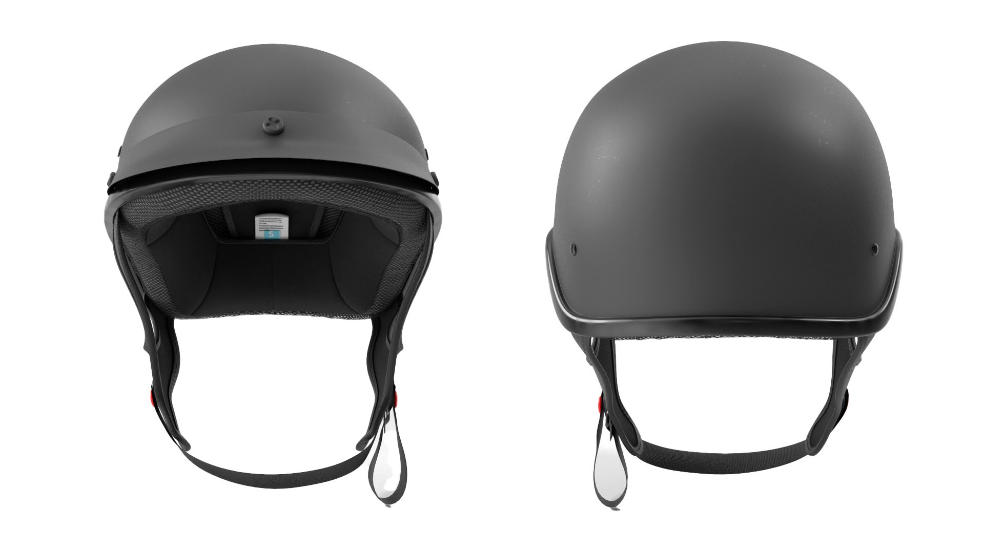 3D Motorcycle Half Helmet - TurboSquid 2279676