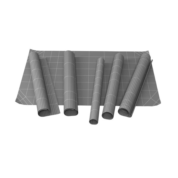 blueprints office 3d model