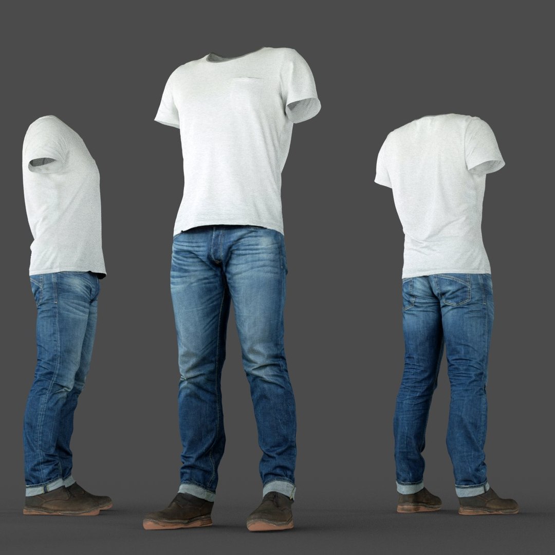 3D Male Clothing Outfit - TurboSquid 1329842