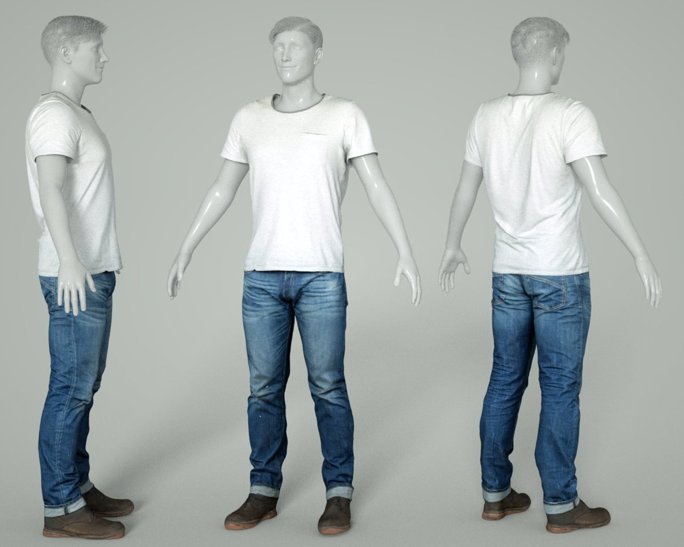 3D Male Clothing Outfit - TurboSquid 1329842