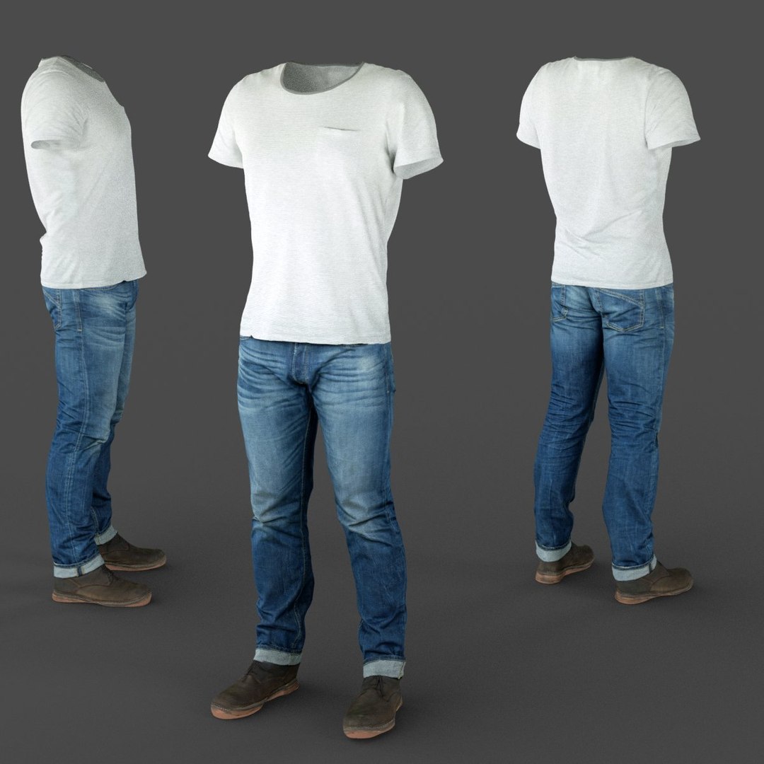 3D Male Clothing Outfit - TurboSquid 1329842