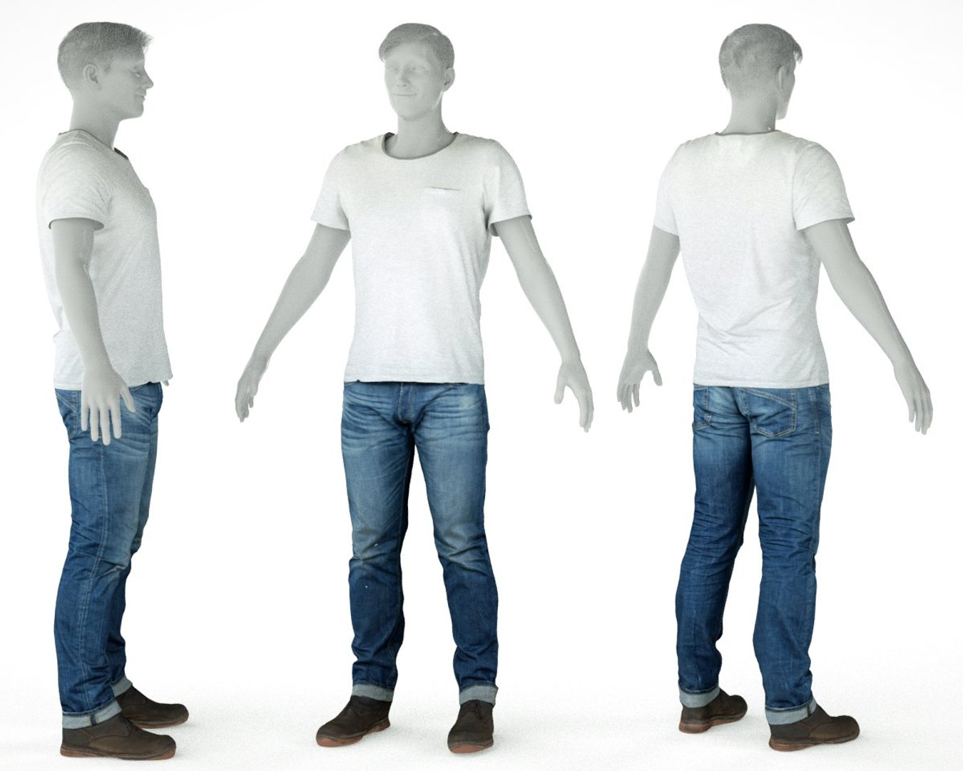 3D Male Clothing Outfit - TurboSquid 1329842