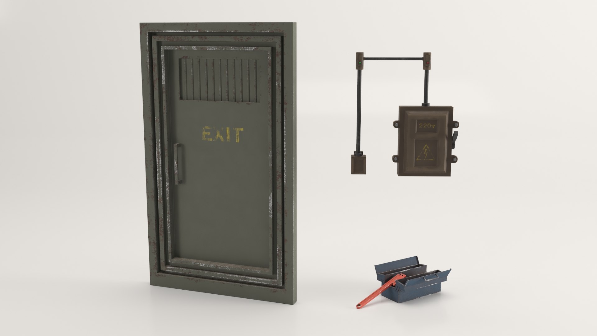 Subway Tunnel 3D Model - TurboSquid 1803520