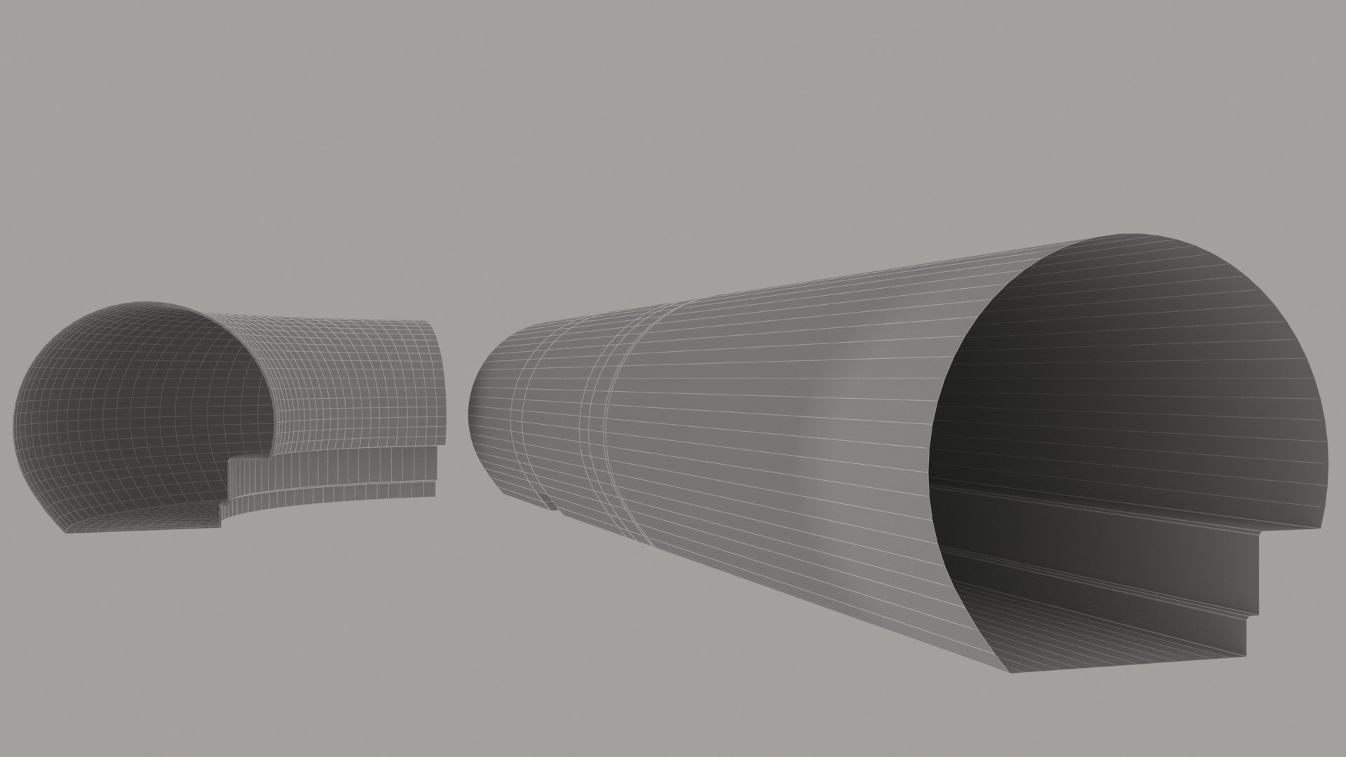 Subway Tunnel 3D Model - TurboSquid 1803520