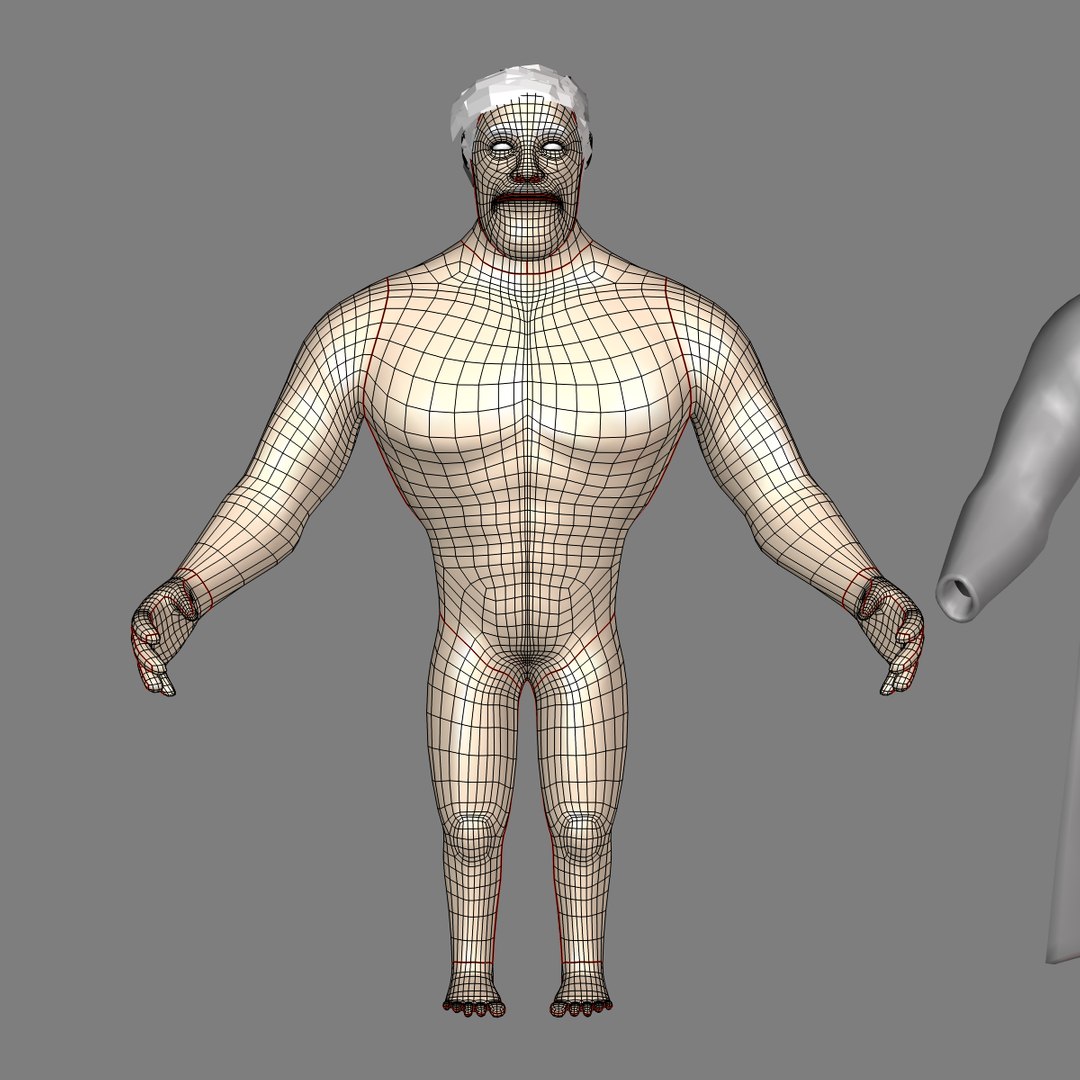 Superhero character 3D model - TurboSquid 1321445