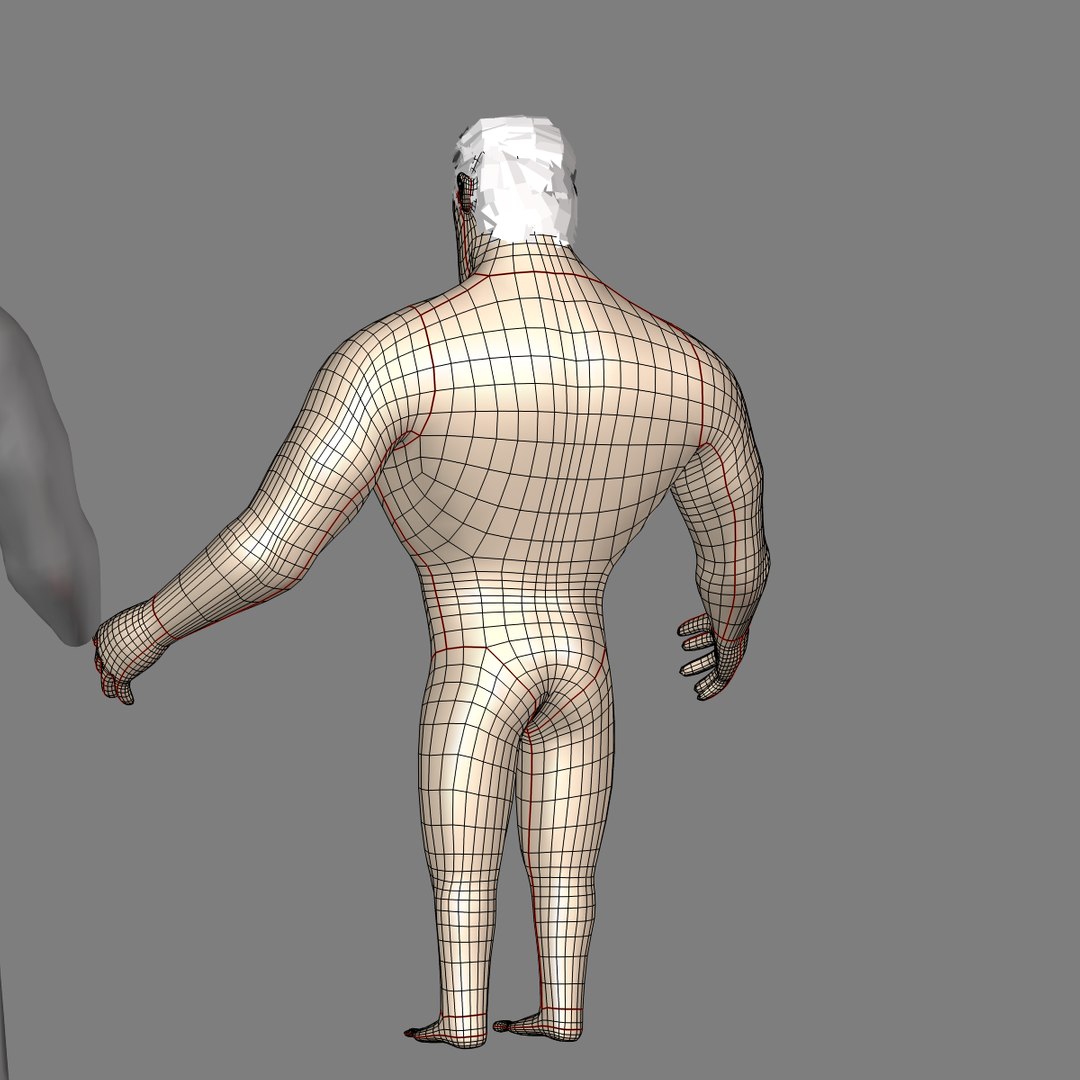 Superhero character 3D model - TurboSquid 1321445