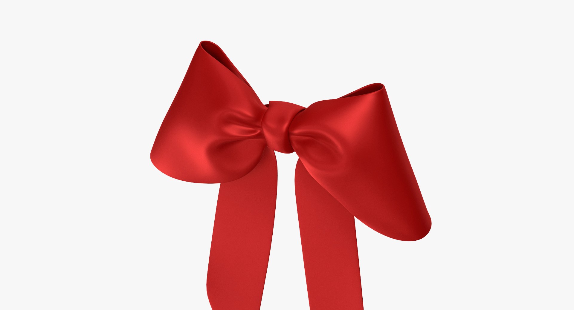 3D Model Red Bow - TurboSquid 1433810