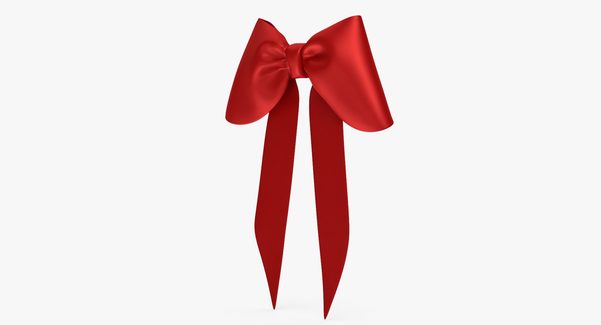 3D Model Red Bow - TurboSquid 1433810