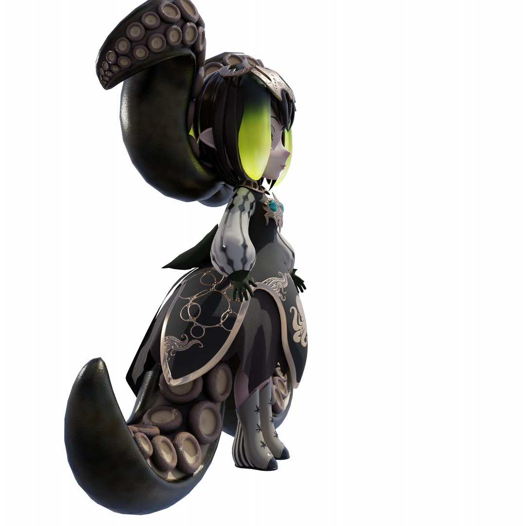 Osminosha 3D - TurboSquid 2213899