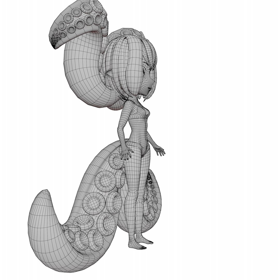 Osminosha 3D - TurboSquid 2213899