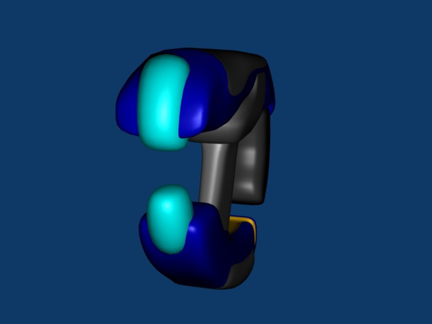 Plasma Pistol 3d Model