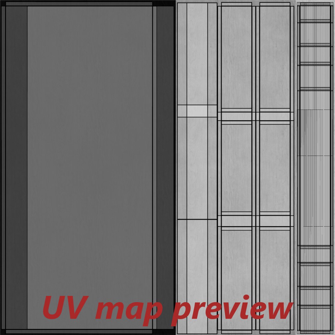 3d Model Shelf Shelves Blender