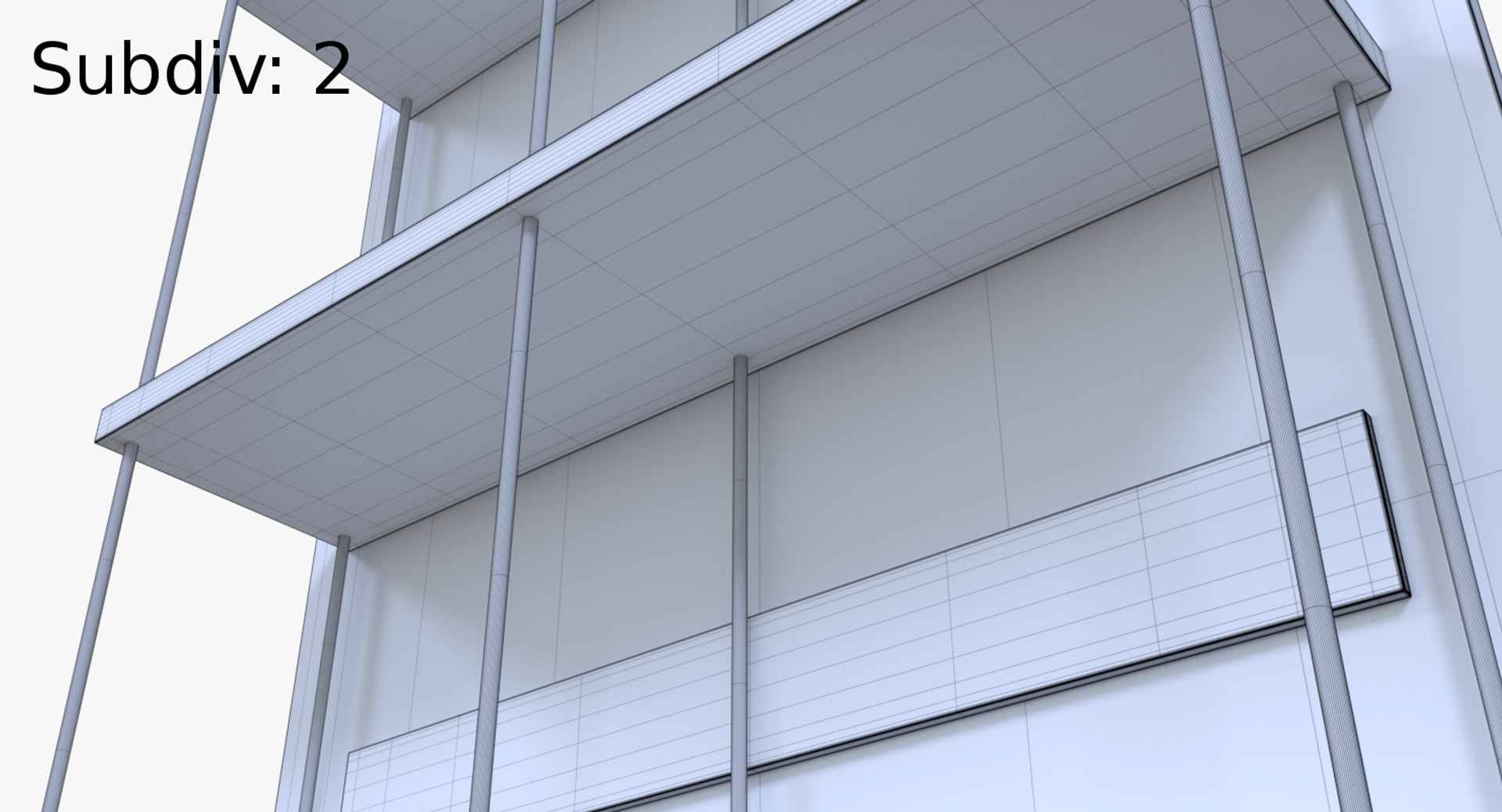 3d Model Shelf Shelves Blender